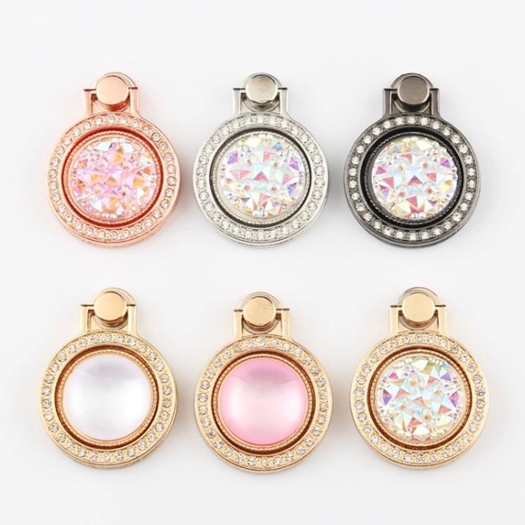 Jewelry | Swarovski Crystal Pop Socket Crystallized Phone | Poshmark
